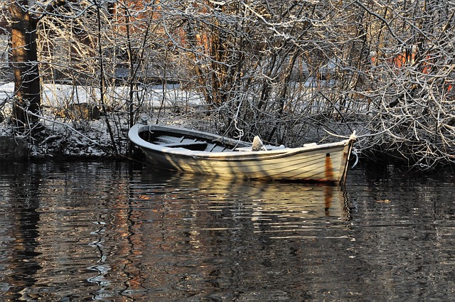 Boat Winter Water - Free photo on Pixabay - Pixabay