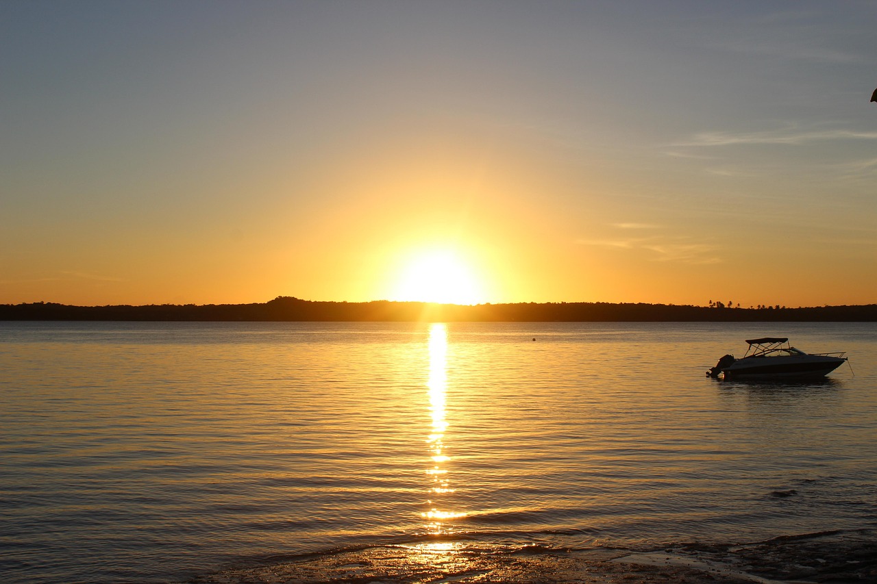 Sunset Eventide Boat - Free photo on Pixabay