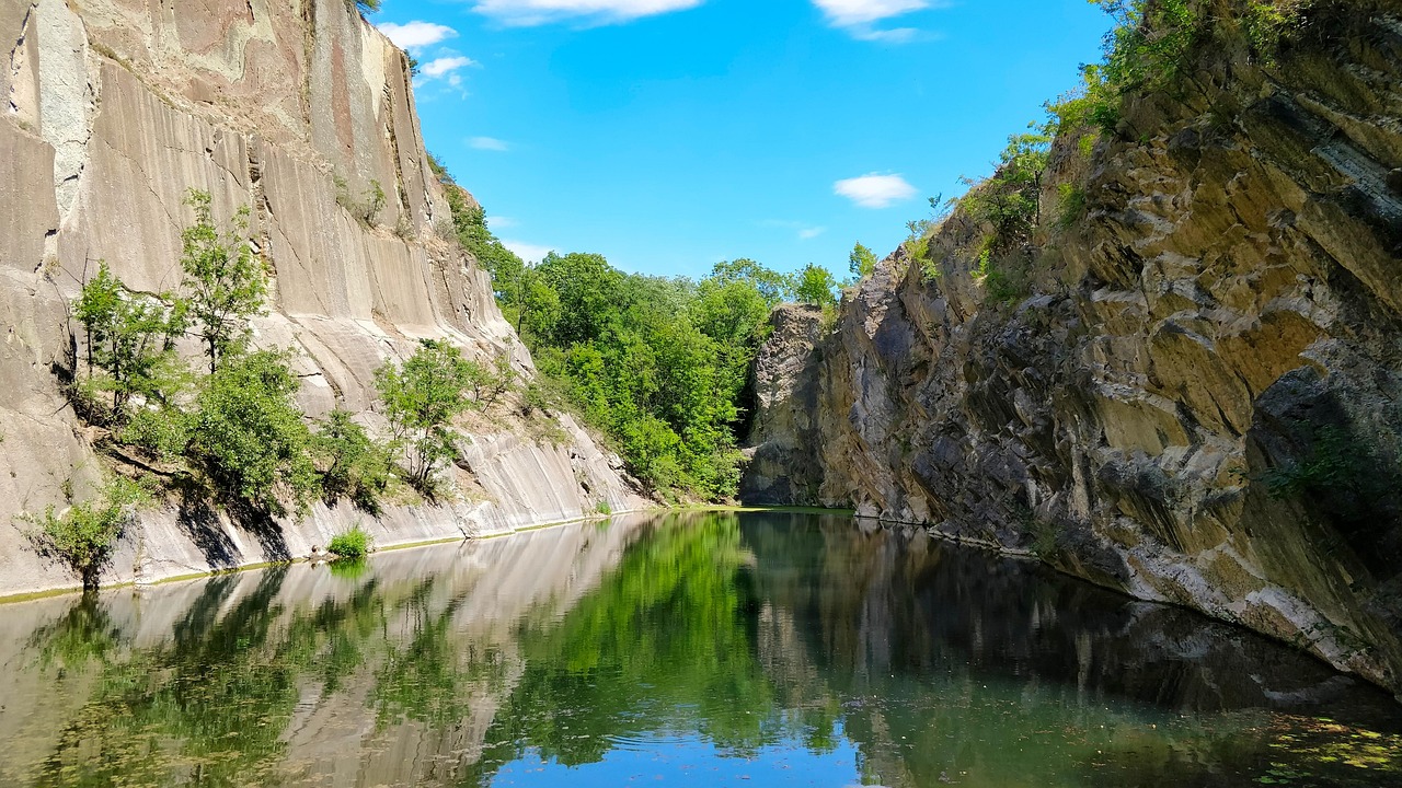 Rochers L'Exploitation Minière Lac - Photo gratuite sur Pixabay