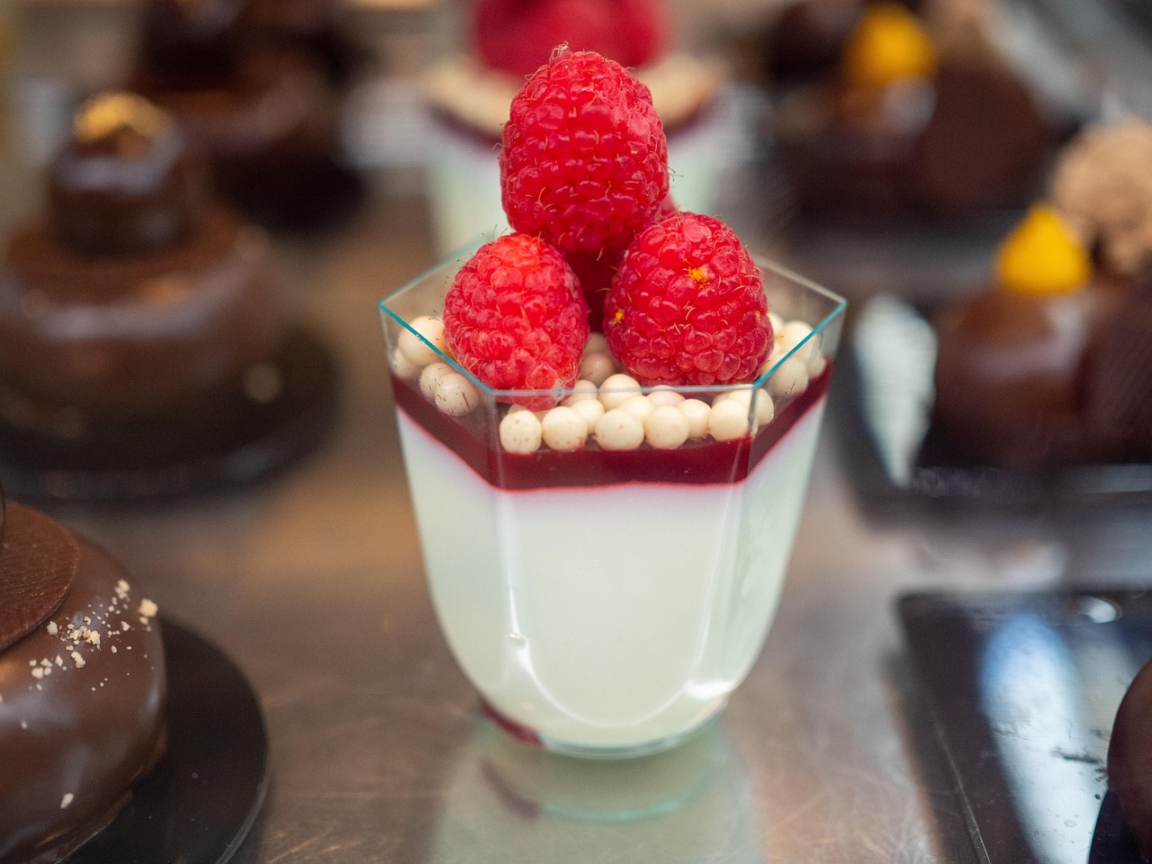 Raspberry Parfait Mousse - Free photo on Pixabay