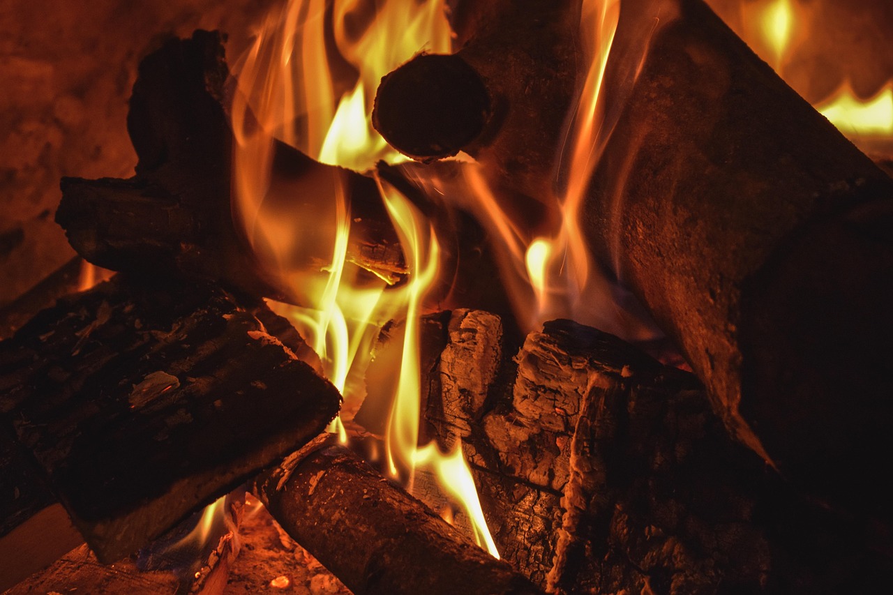 Fire Woods Fireplace - Free photo on Pixabay