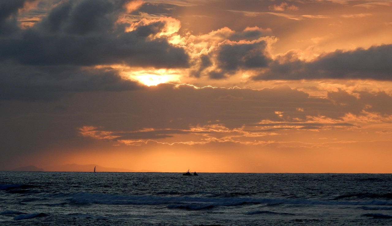 Sunset Sea Clouds - Free photo on Pixabay - Pixabay