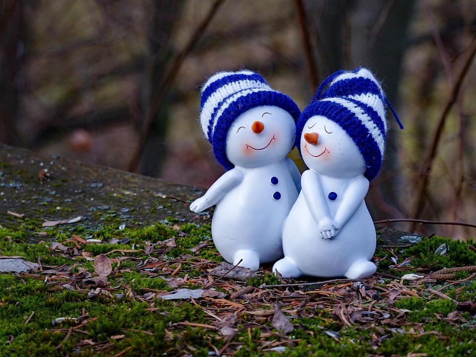 Snowman Snow Woman Pair - Free photo on Pixabay - Pixabay