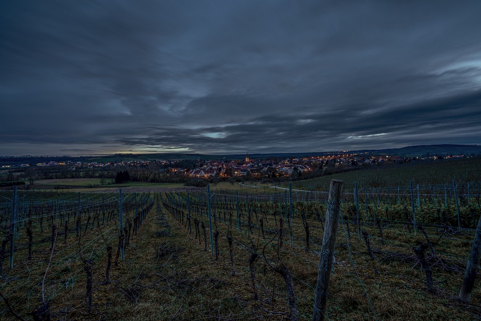 Vineyards Village Night - Free photo on Pixabay