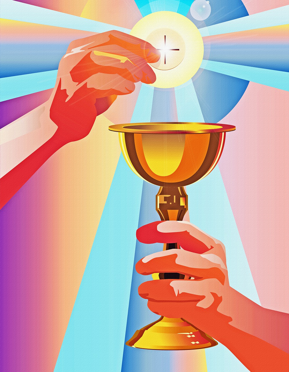 Holy Communion Catholic Eucharist - Free image on Pixabay
