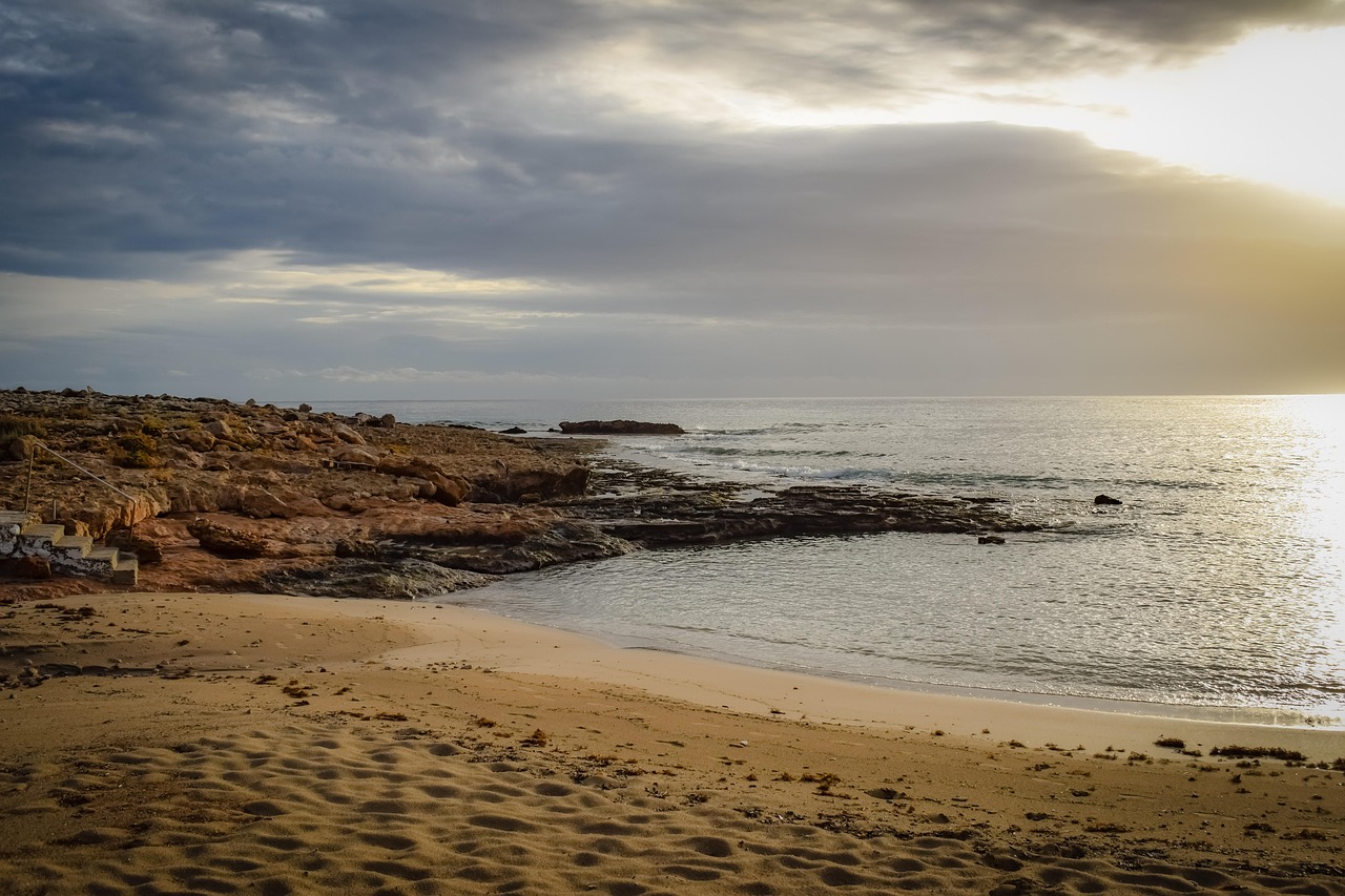 Praia Céu Nuvens - Foto gratuita no Pixabay