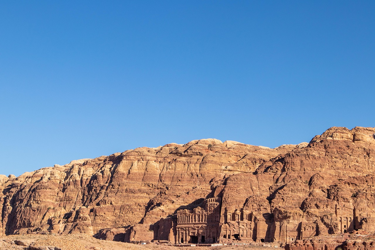 Petra Jordan Cliffs - Free photo on Pixabay