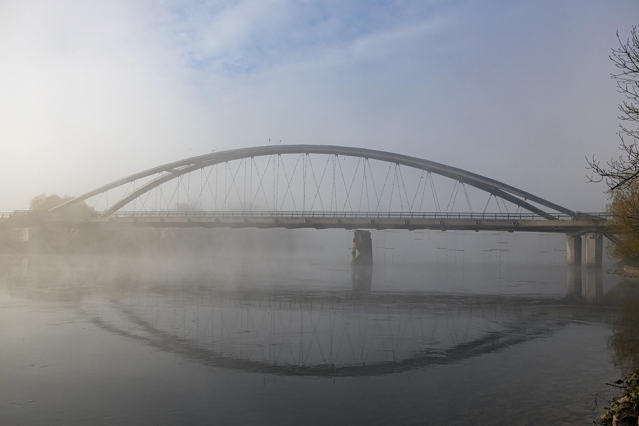 Fog Grenchen Bridge - Free photo on Pixabay