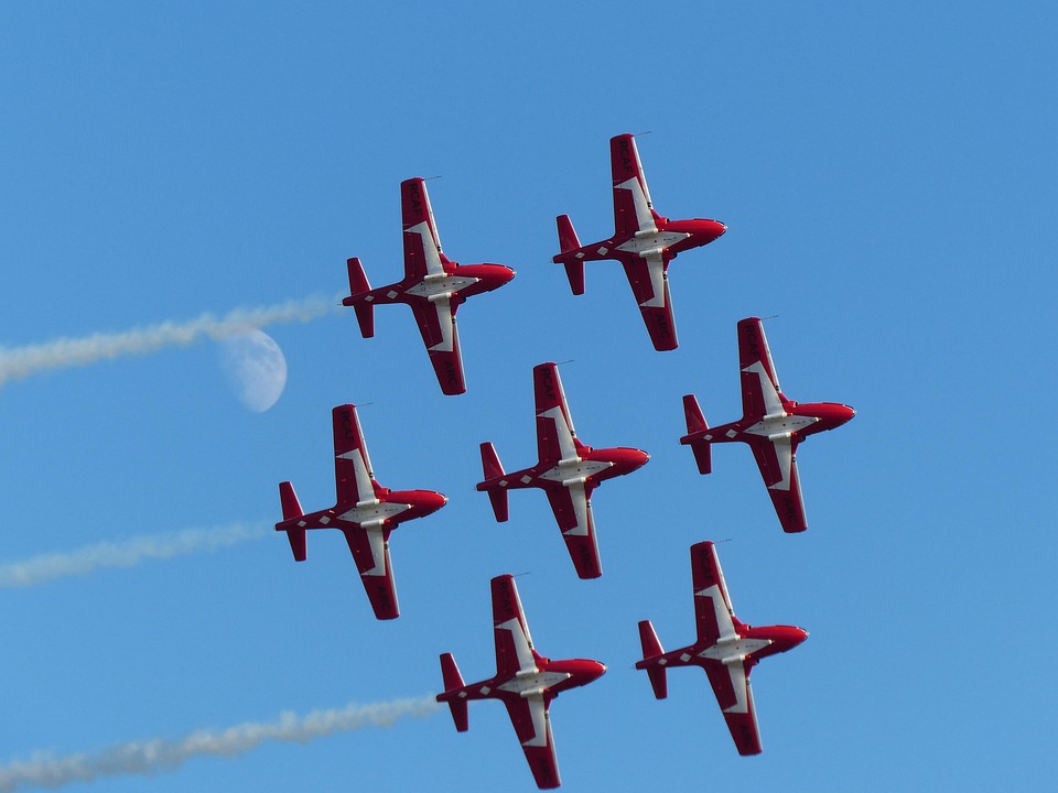 Snowbirds Aerobatic Formation - Free photo on Pixabay