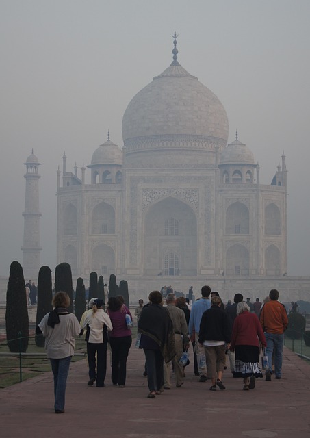 Tourists At Taj Mahal - Free photo on Pixabay - Pixabay