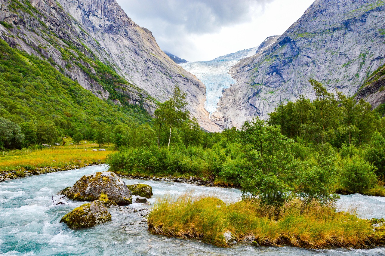 Glacier Flow Natural Landscape - Free photo on Pixabay - Pixabay