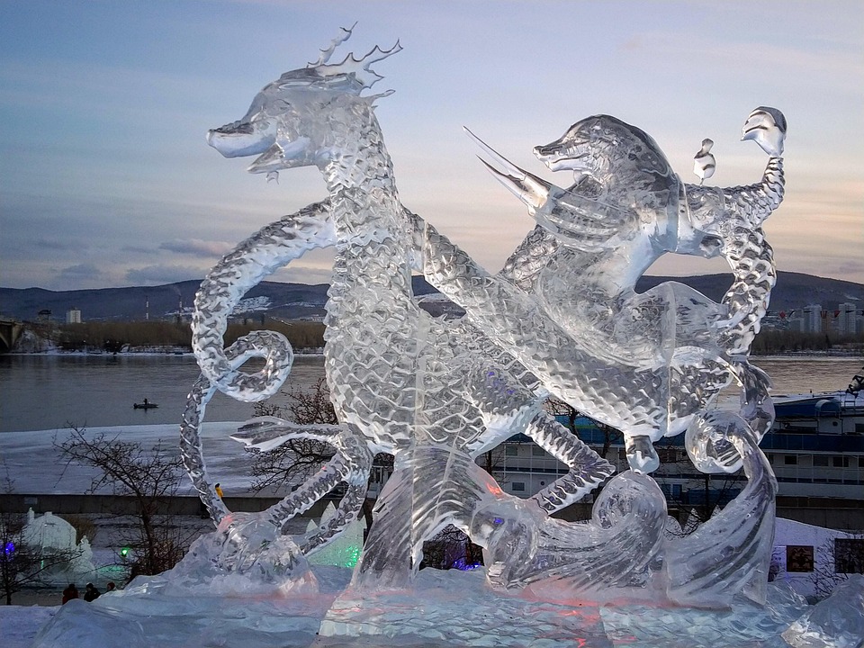 Ice Sculpture Winter - Free photo on Pixabay