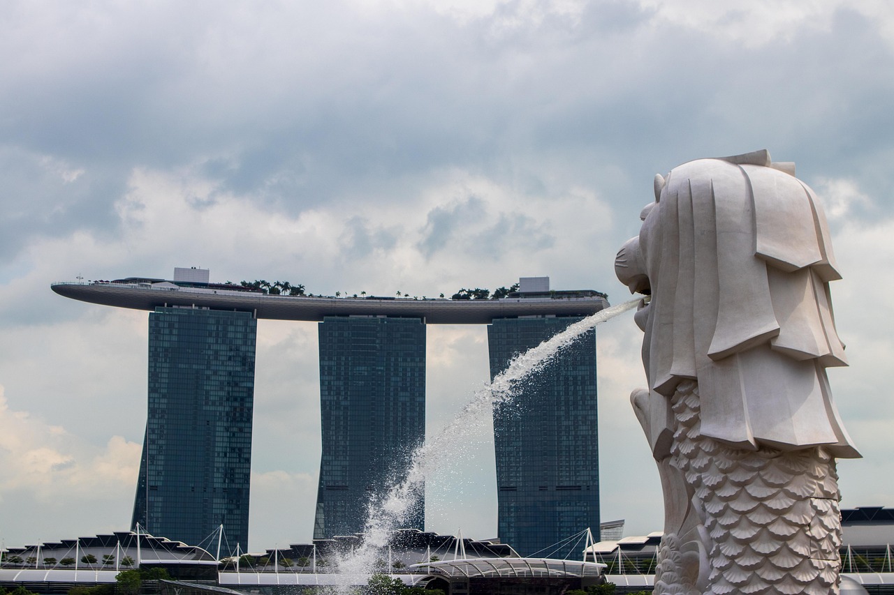 Merlion Singapore Marina - Free photo on Pixabay