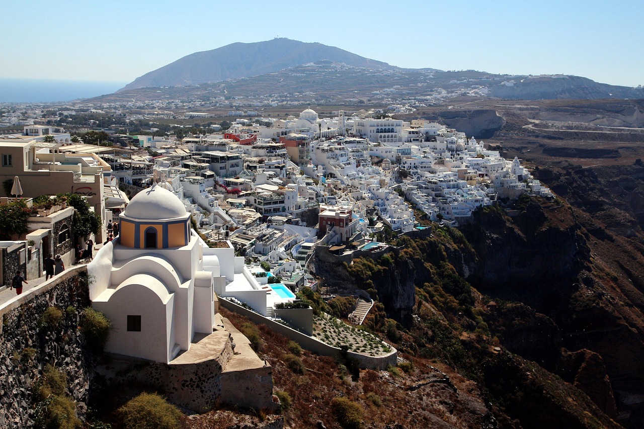 Meer dan 20 gratis afbeeldingen van Fira en Santorini - Pixabay
