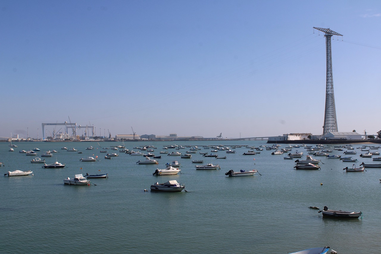 Cadiz Bridge Tower - Free photo on Pixabay