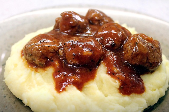 Meatballs Gravy Puree - Free photo on Pixabay