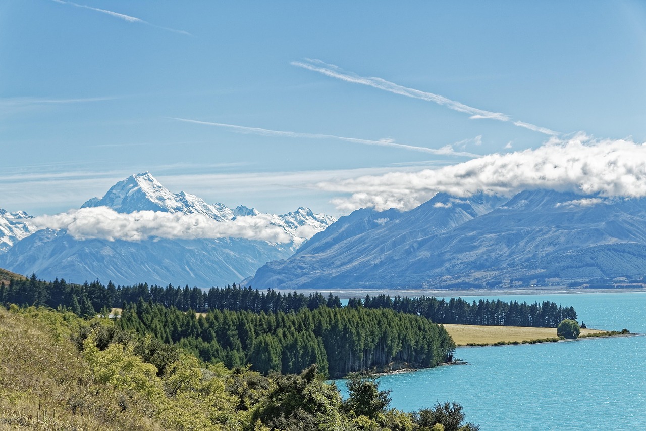 New Zealand Lake Pukaki Aoraki - Free photo on Pixabay