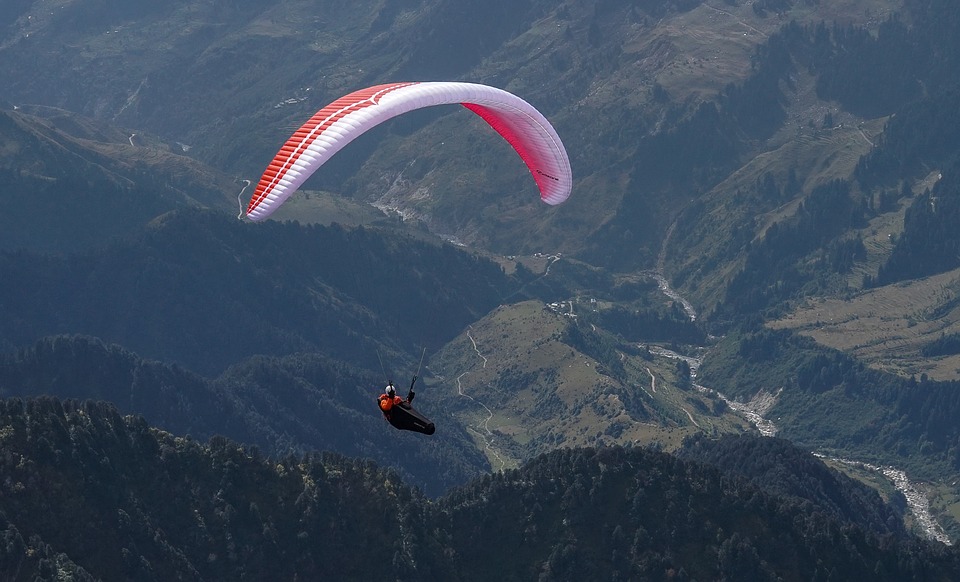 Paraglider Fly Mantra Above The - Free photo on Pixabay