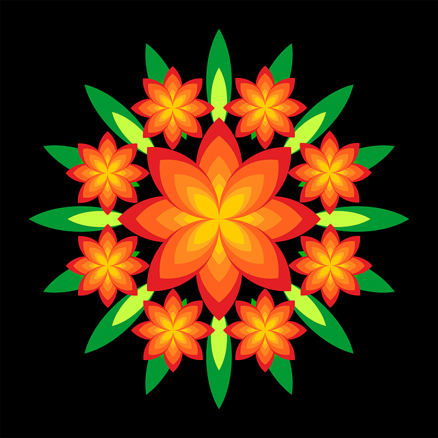 Flor Simetría Patrón - Gráficos vectoriales gratis en Pixabay - Pixabay