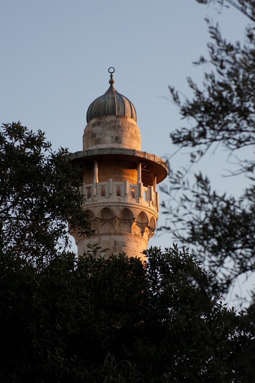 Minarett Jerusalem Islam - Kostenloses Foto auf Pixabay