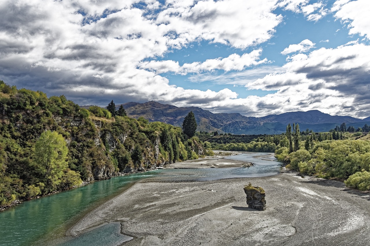 New Zealand Shot Over River Flow - Free photo on Pixabay - Pixabay