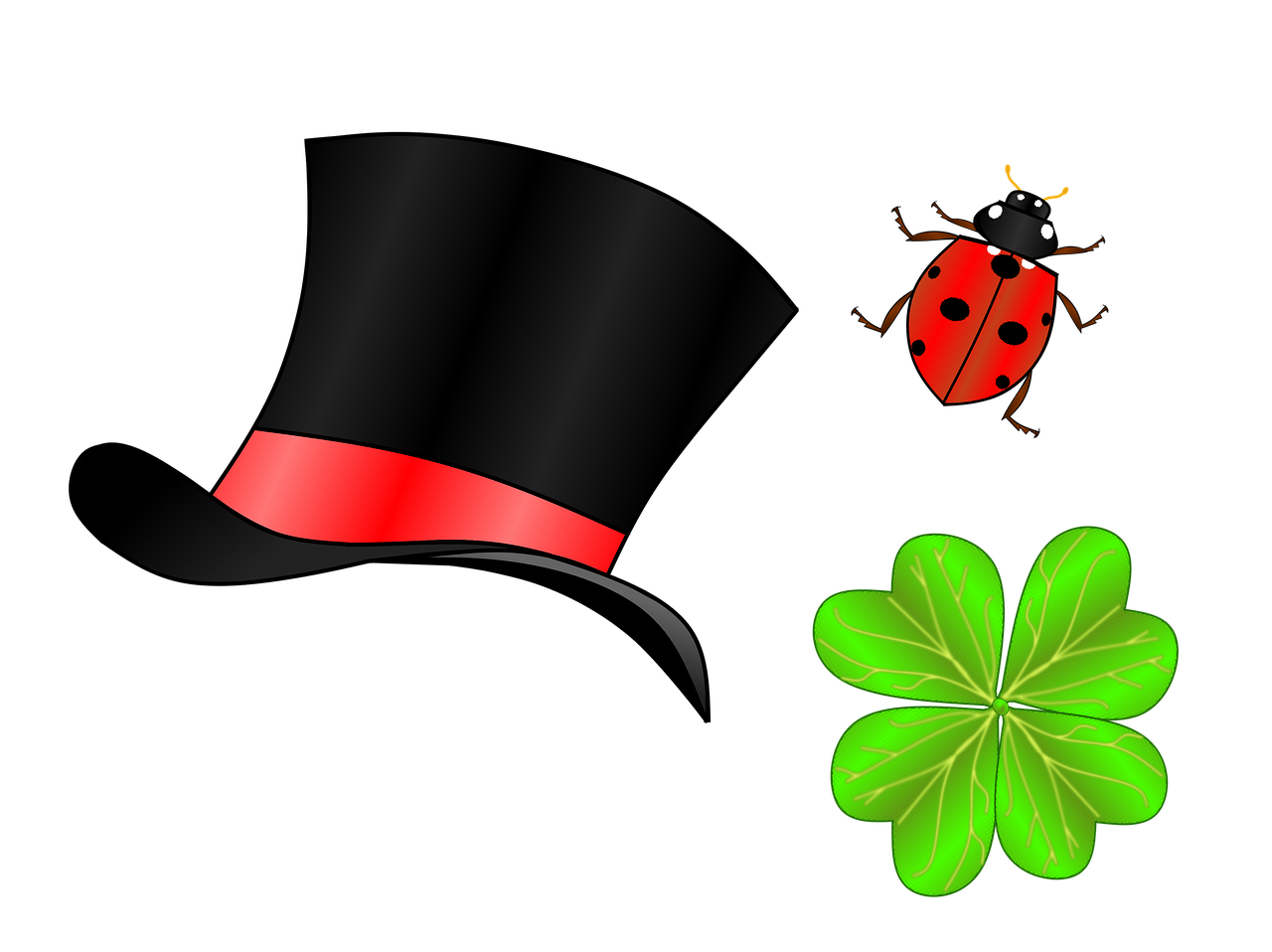 Download Ladybug, Cylinder, Four Leaf Clover. Royalty-Free Stock ...