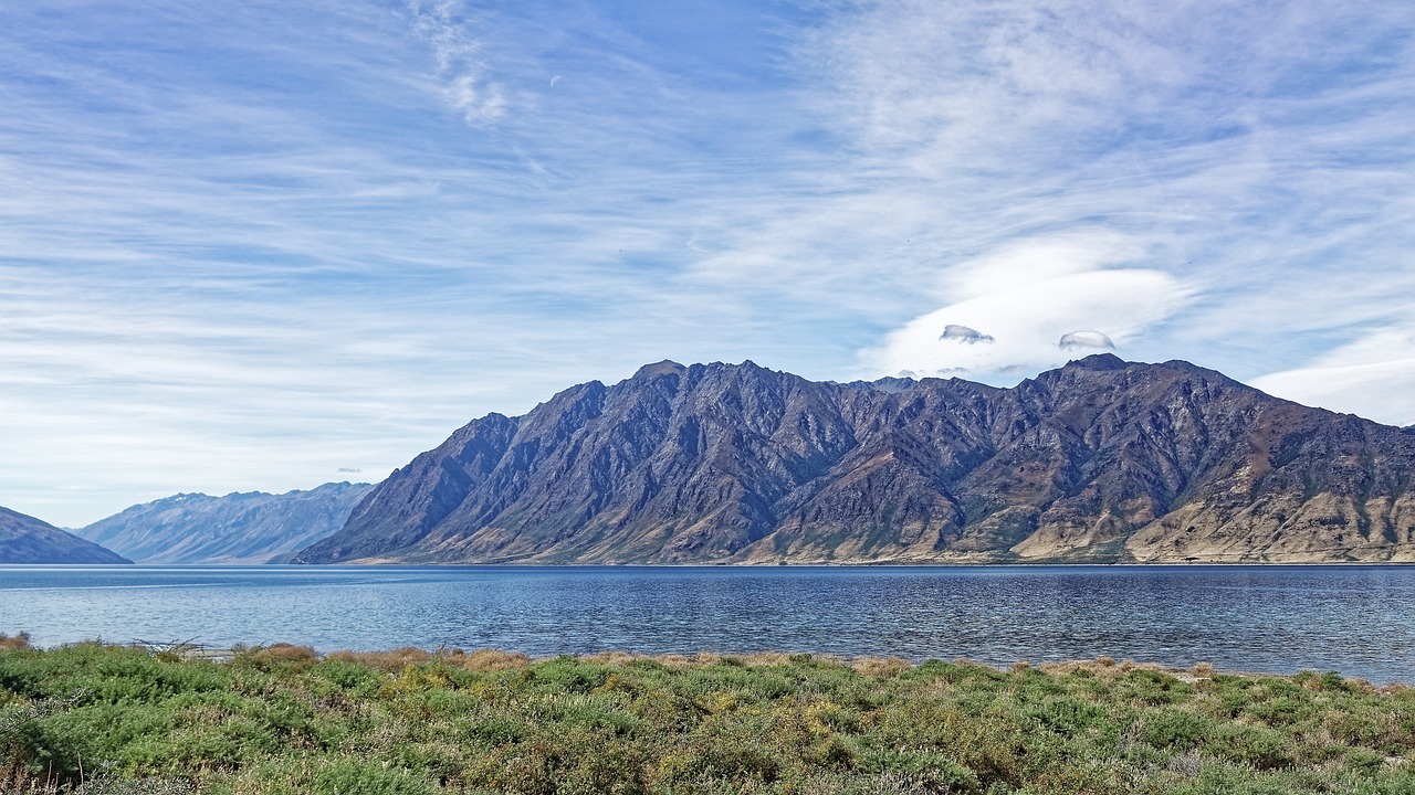 New Zealand Lake Hawea - Free photo on Pixabay