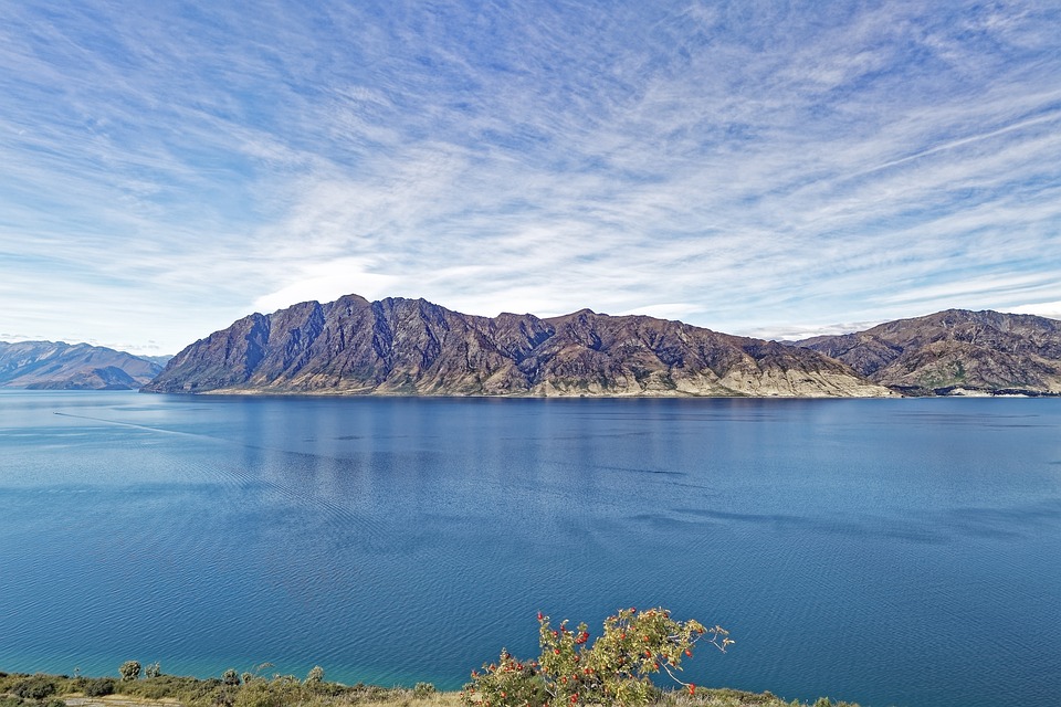 New Zealand Lake Hawea - Free photo on Pixabay