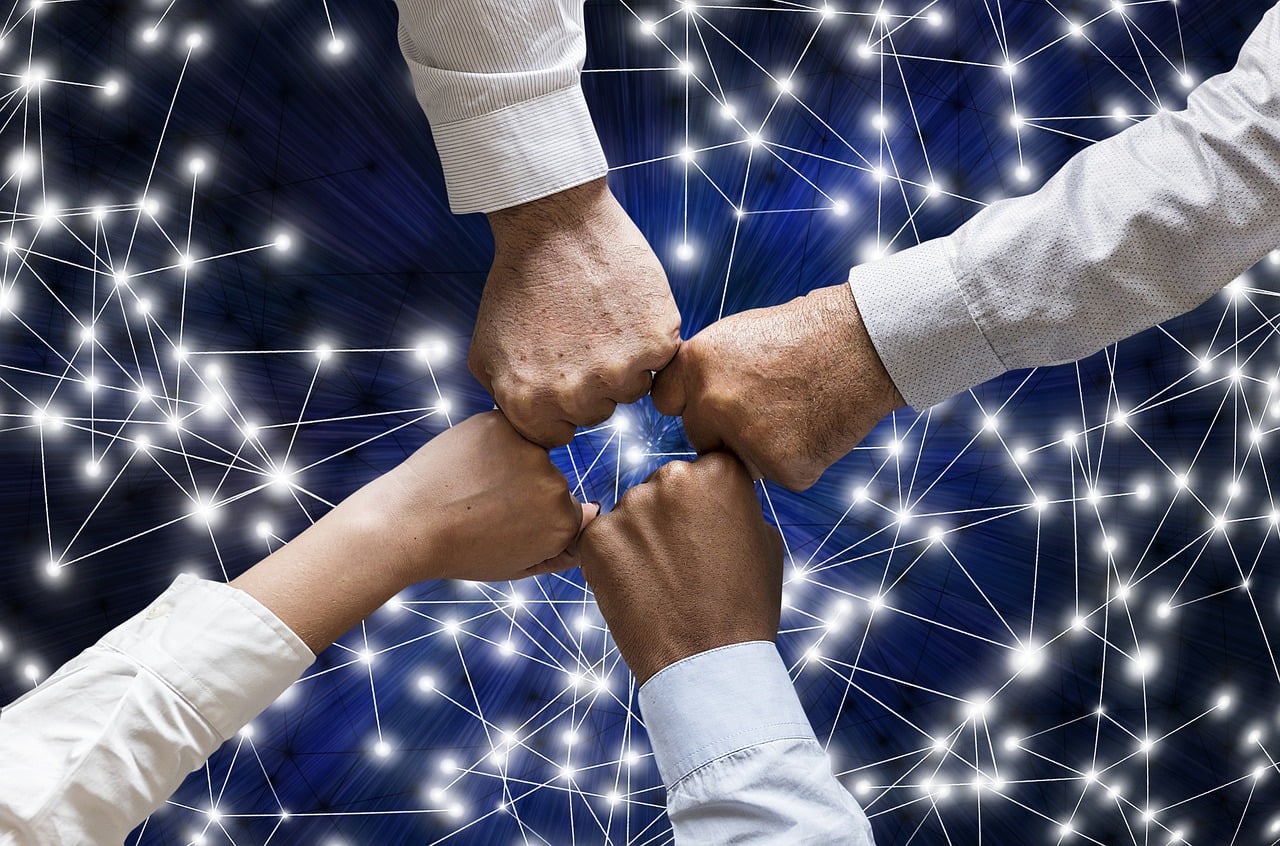 Download Team, Hands, Network. Royalty-Free Stock Illustration Image ...