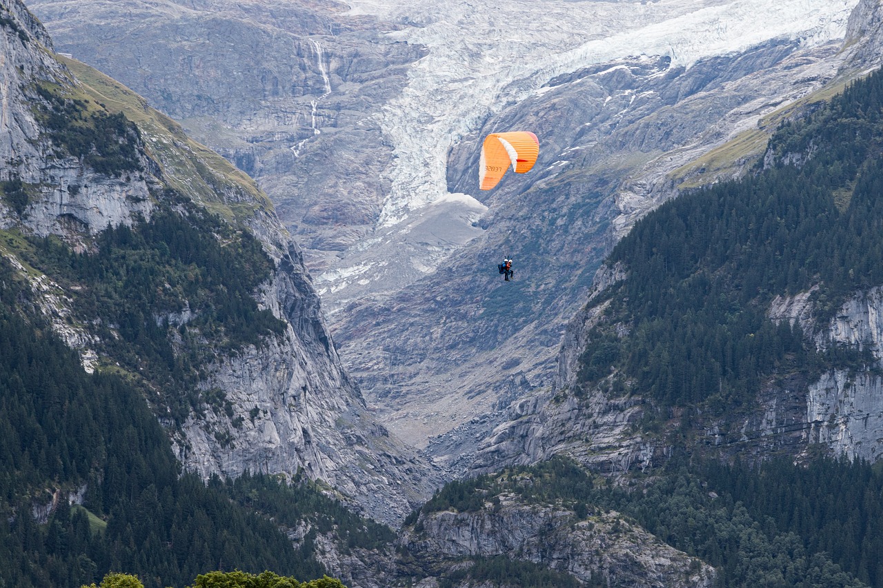 Paraglider Rock Mountains - Free photo on Pixabay - Pixabay