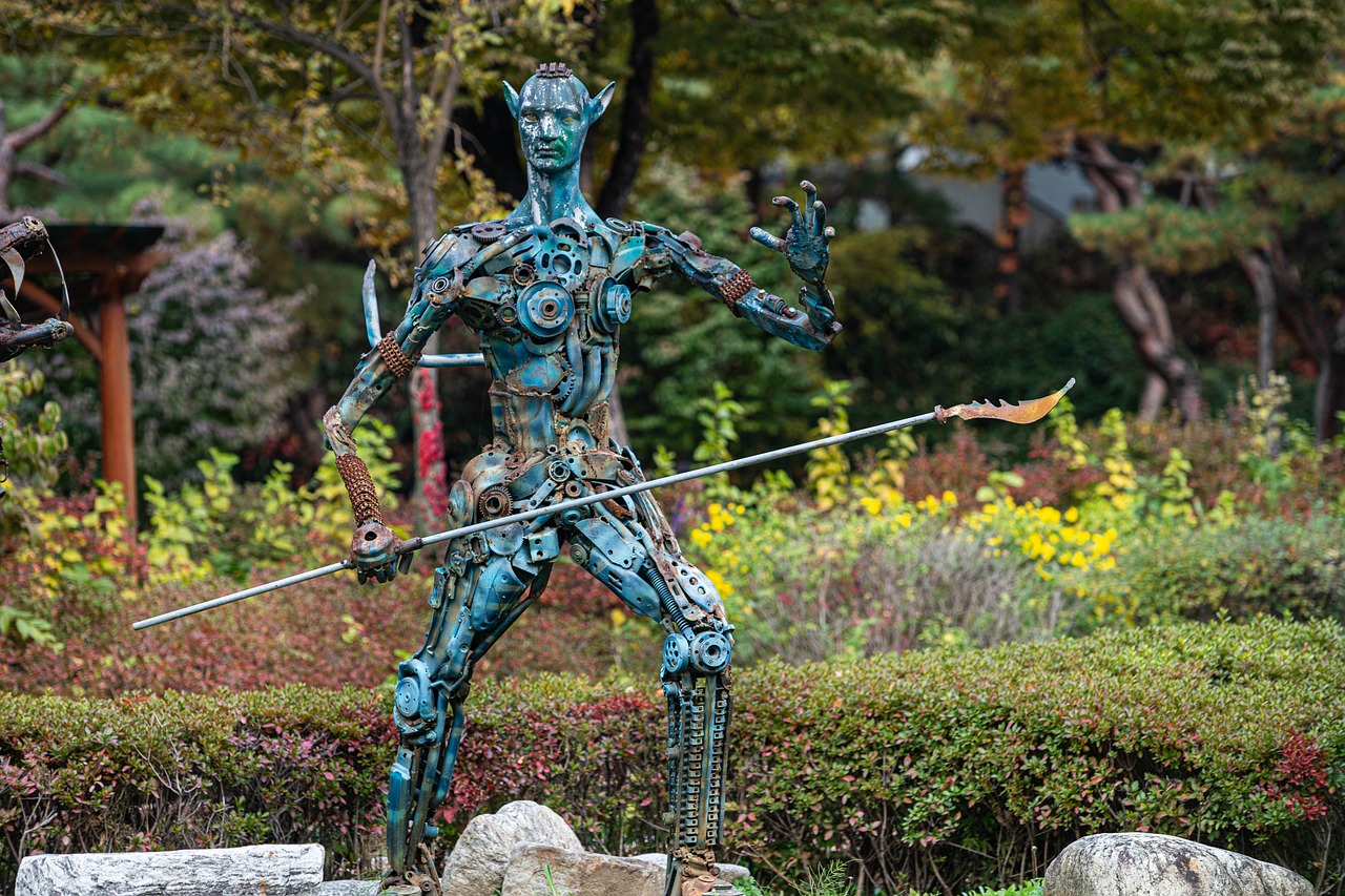 An Iron Robot Park Color - Free photo on Pixabay - Pixabay