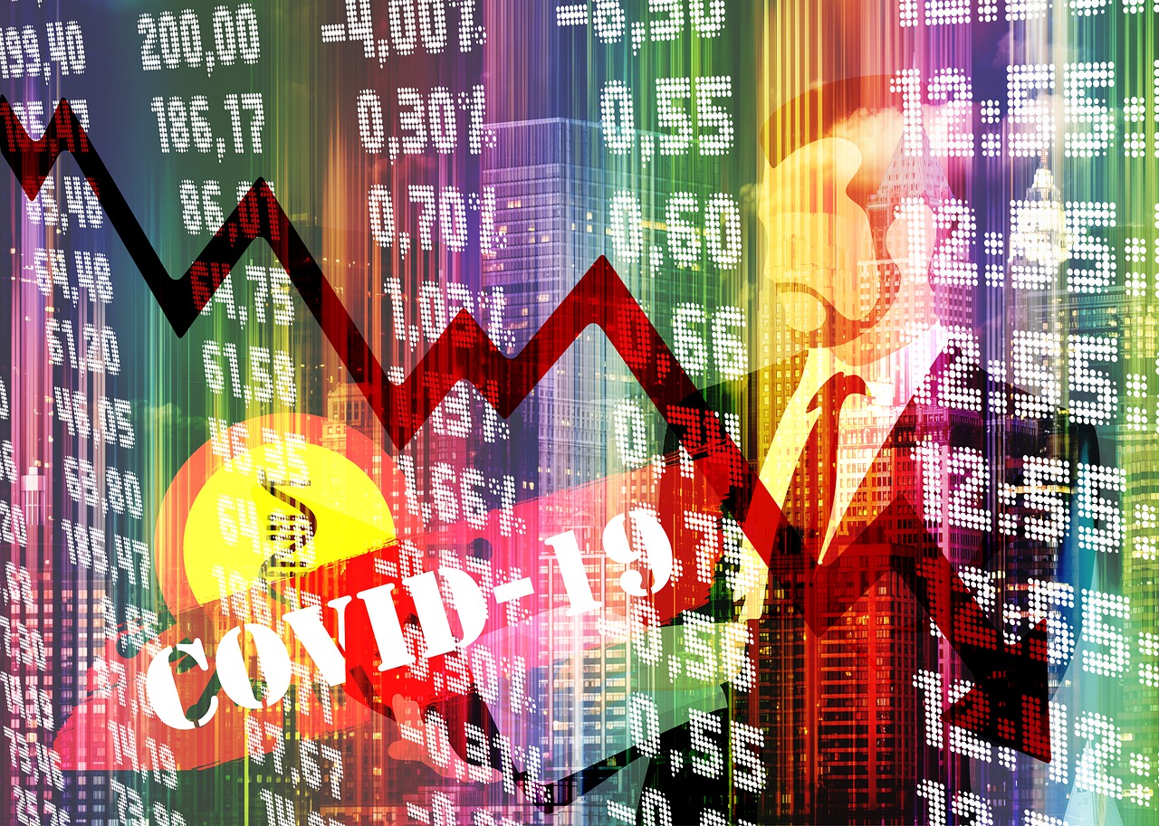 Download Stock Exchange Financial Crisis Covid 19 Royalty Free Stock