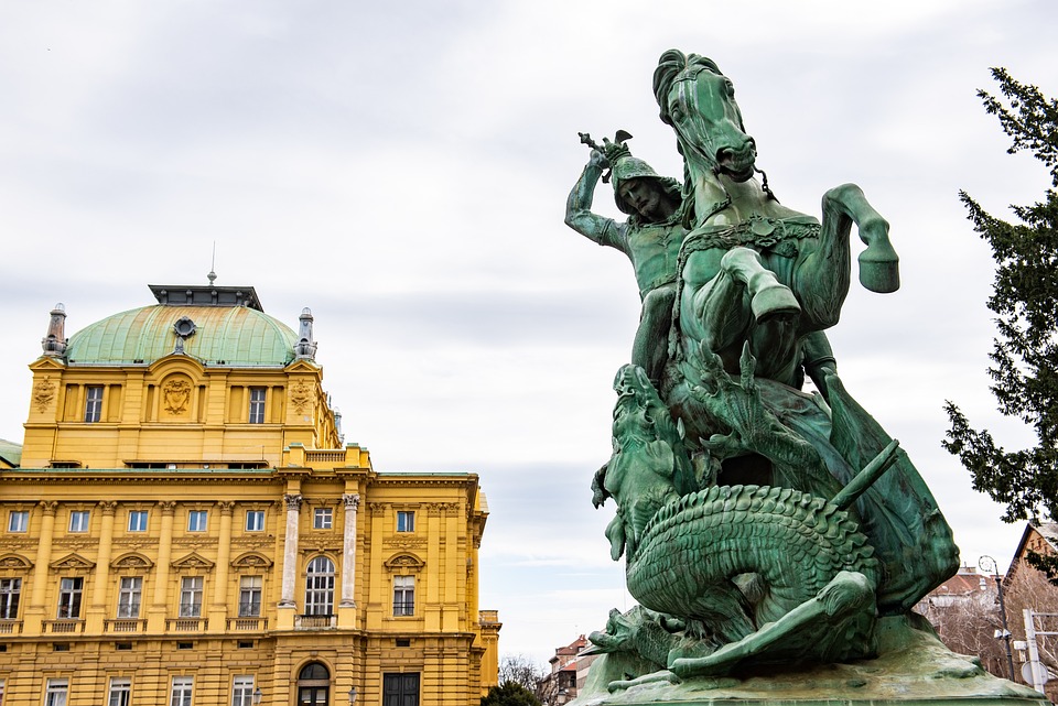 Hnk Zagreb Statue - Free photo on Pixabay - Pixabay