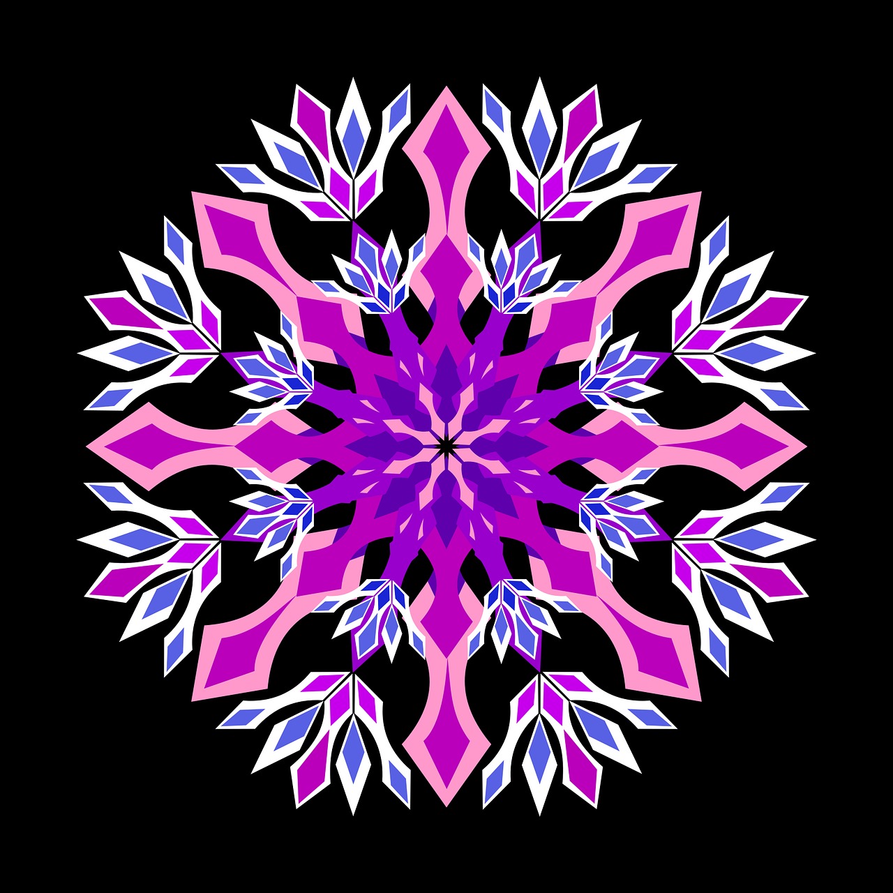 Flor Simetría Ornamento - Gráficos vectoriales gratis en Pixabay - Pixabay