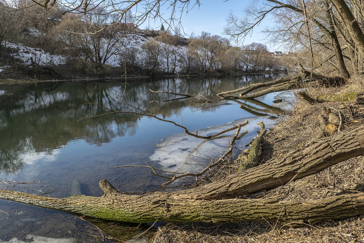 Landschaft Winter Fluss Die - Kostenloses Foto auf Pixabay