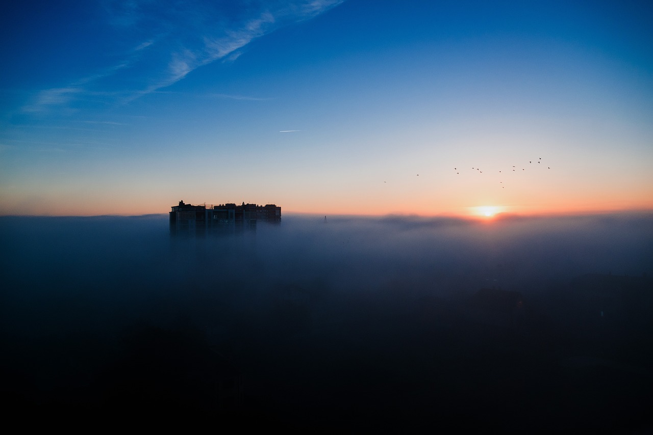 Sky Fog Sunrise - Free photo on Pixabay