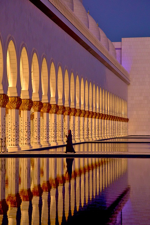 Meczet Abu Dabi Architektura - Darmowe zdjęcie na Pixabay