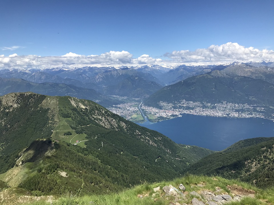 Lake Verbano Locarno From Monte - Free photo on Pixabay