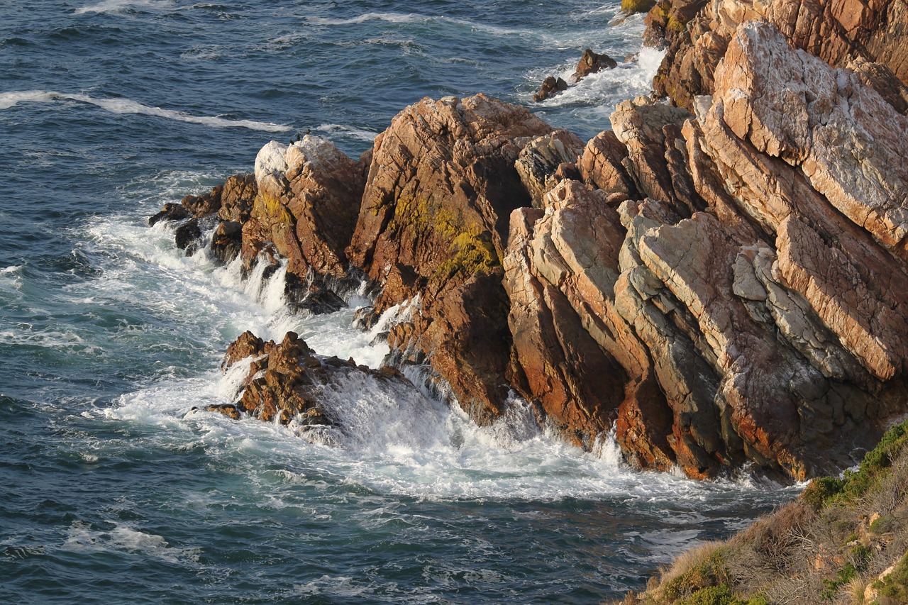 Paisaje De Mar Con Rocas Imagen Gratis: Naturaleza, Costa, Océano,