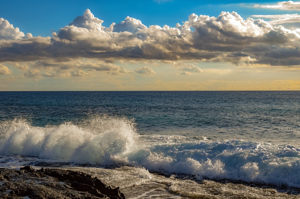 Waves Smashing Landscape - Free photo on Pixabay