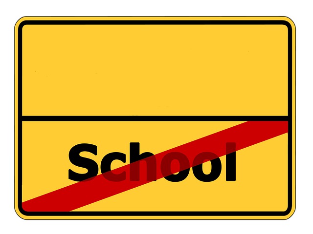 Download Place-Name Sign School School Closure Royalty-Free Stock ...