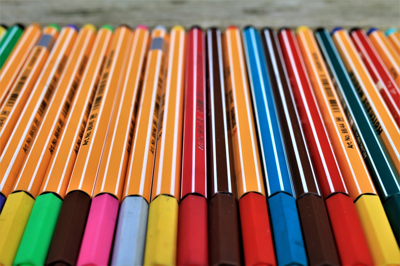 Colored Pencils Felt Tip Pens - Free photo on Pixabay