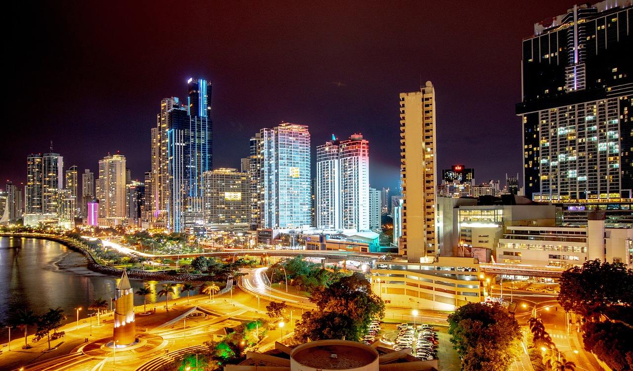 Night Skyline Panama - Free photo on Pixabay - Pixabay