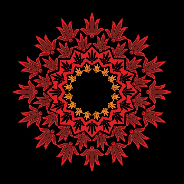 Flor Simetria Enfeite - Gráfico vetorial grátis no Pixabay - Pixabay