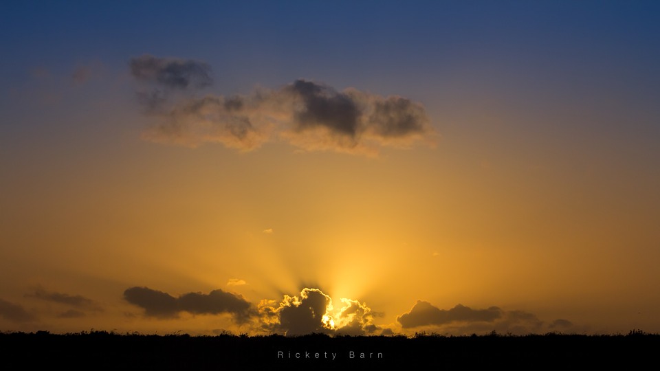 Atardecer Azul Oro - Foto gratis en Pixabay - Pixabay