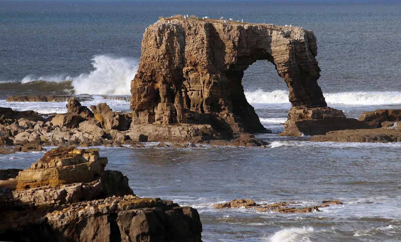 Mar De Arco Whitburn Tyne Y Wear - Foto gratis en Pixabay