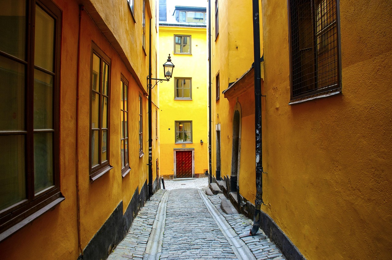 Una Estrecha Calle Estocolmo - Foto gratis en Pixabay - Pixabay