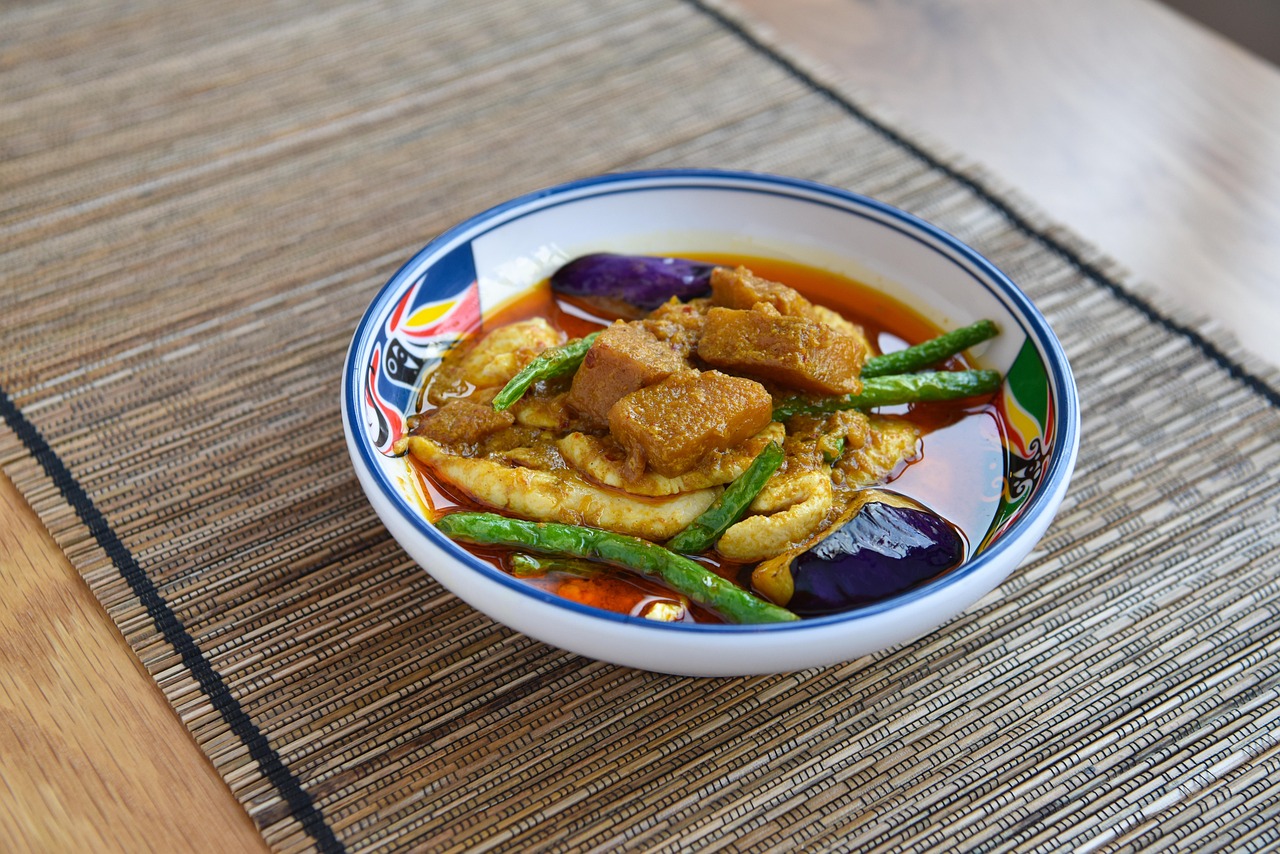 Mala Chicken Aubergine Tofu Grüne - Kostenloses Foto auf Pixabay