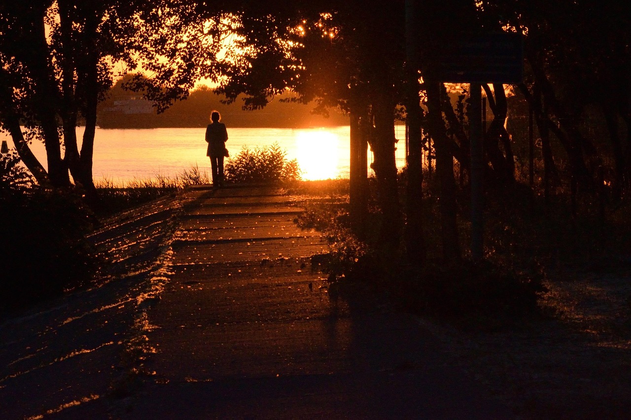 Fondos De Pantalla Soledad Atardecer Naturaleza Yo Puedo Sola