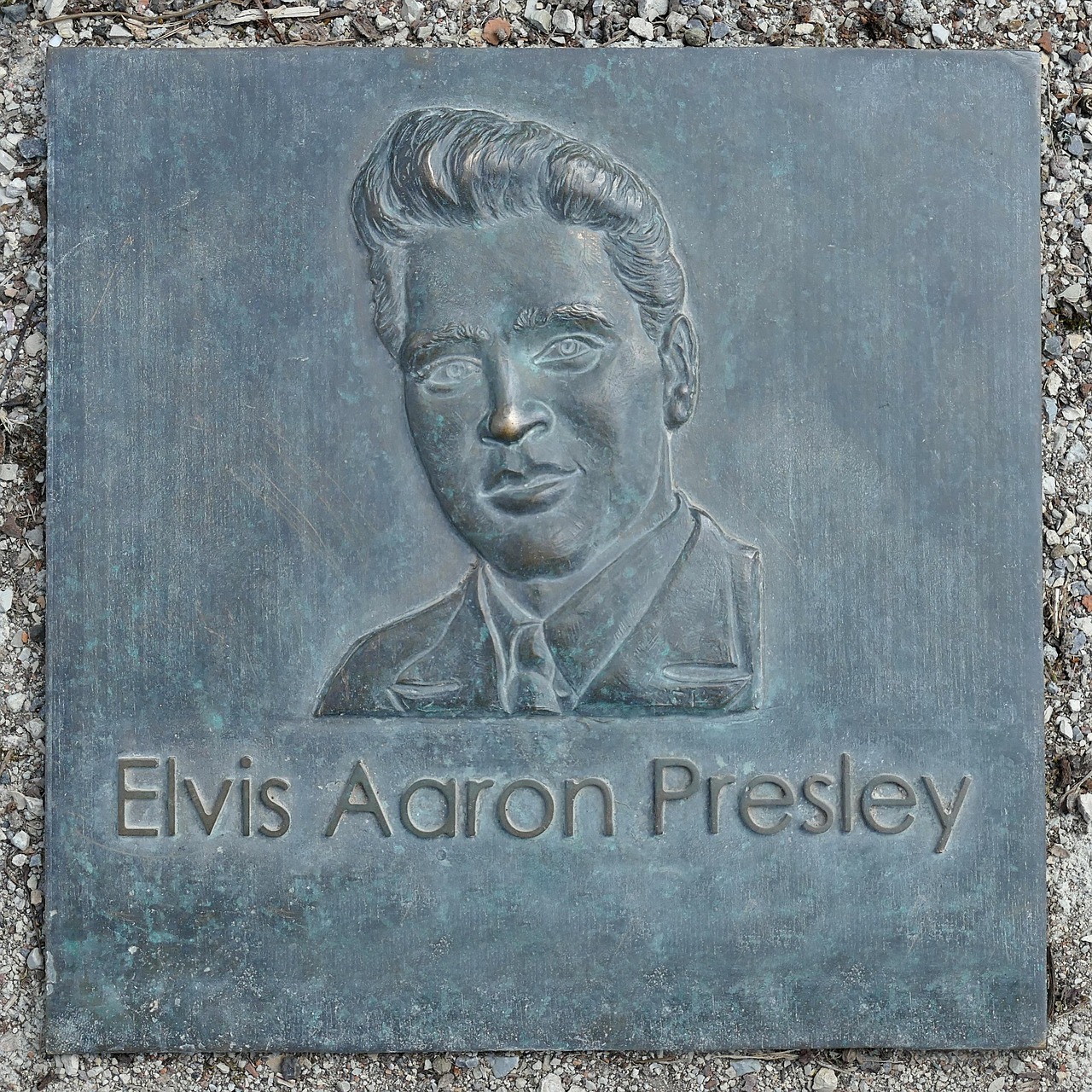 Elvis Presley Memorial Plaque - Free photo on Pixabay